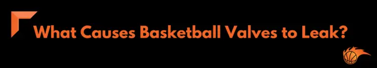 How to Fix a Basketball Valve Leak | Hoops Addict