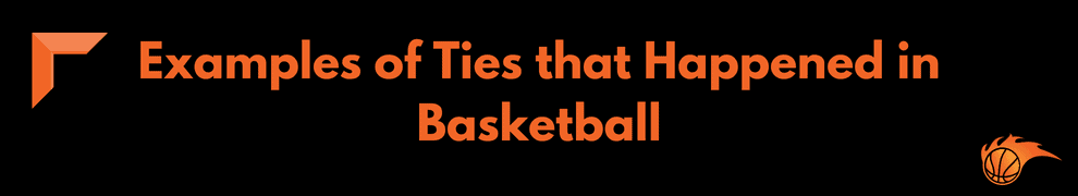Can Basketball Games End in a Tie? | Hoops Addict